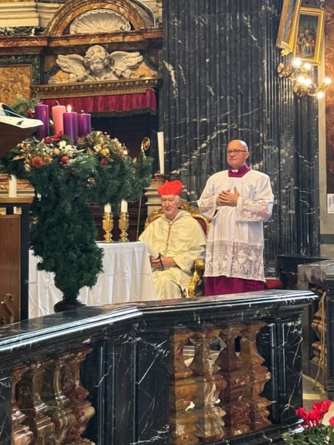 Cardinal Radcliffe takes possession of his titular church - English.op.org